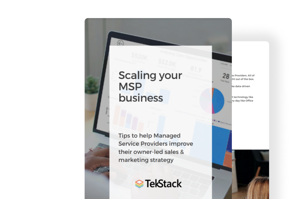 TekStack is for Managed Service Providers - TekStack
