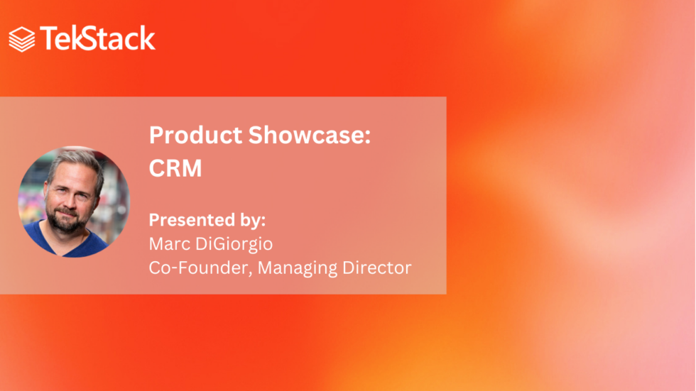 CRM Product Showcase Form Registration - TekStack